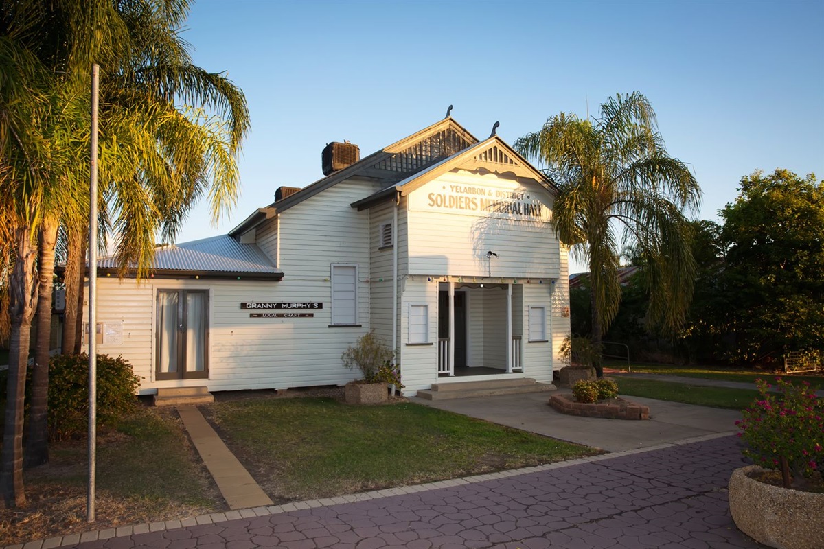 Yelarbon Soldiers Memorial Hall | Goondiwindi Region
