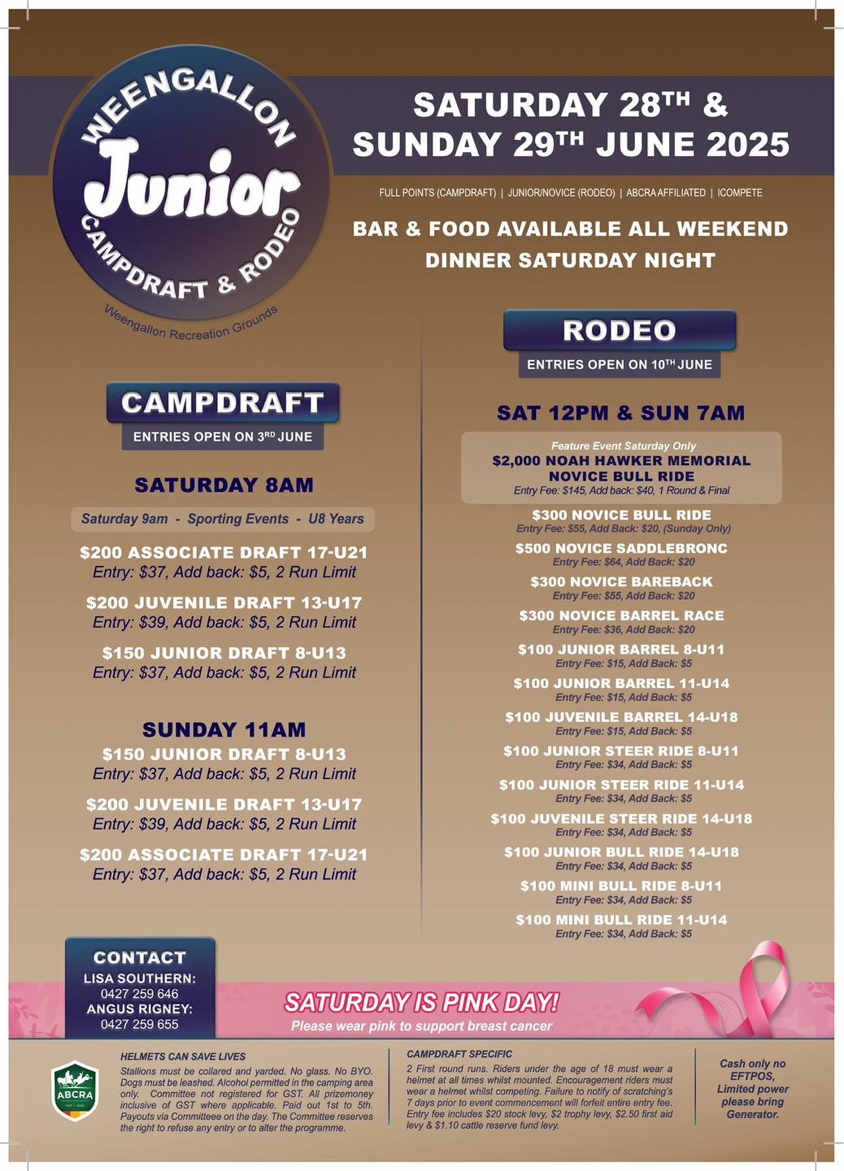 Weengallon Junior Campdraft & Rodeo | Goondiwindi Region